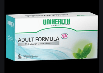 Adult Formula adalah multivitamin, multimineral, dan antioksidan