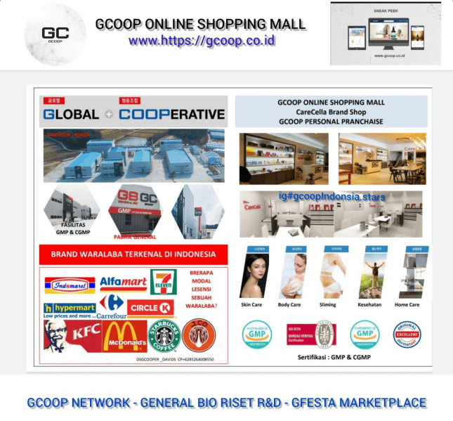 GCOOP GLOBAL PLATFORM Online Shopping Mall